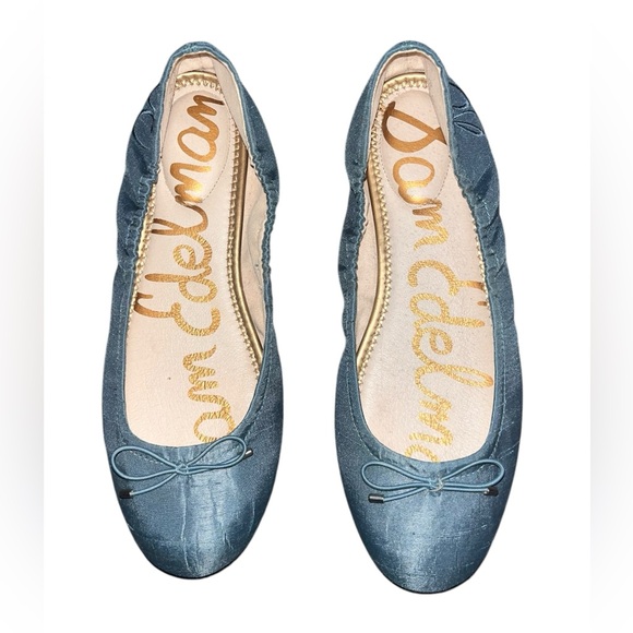 Sam Edelman | Shoes | Sam Edelman Felicia Textured Ballet Flats Women ...